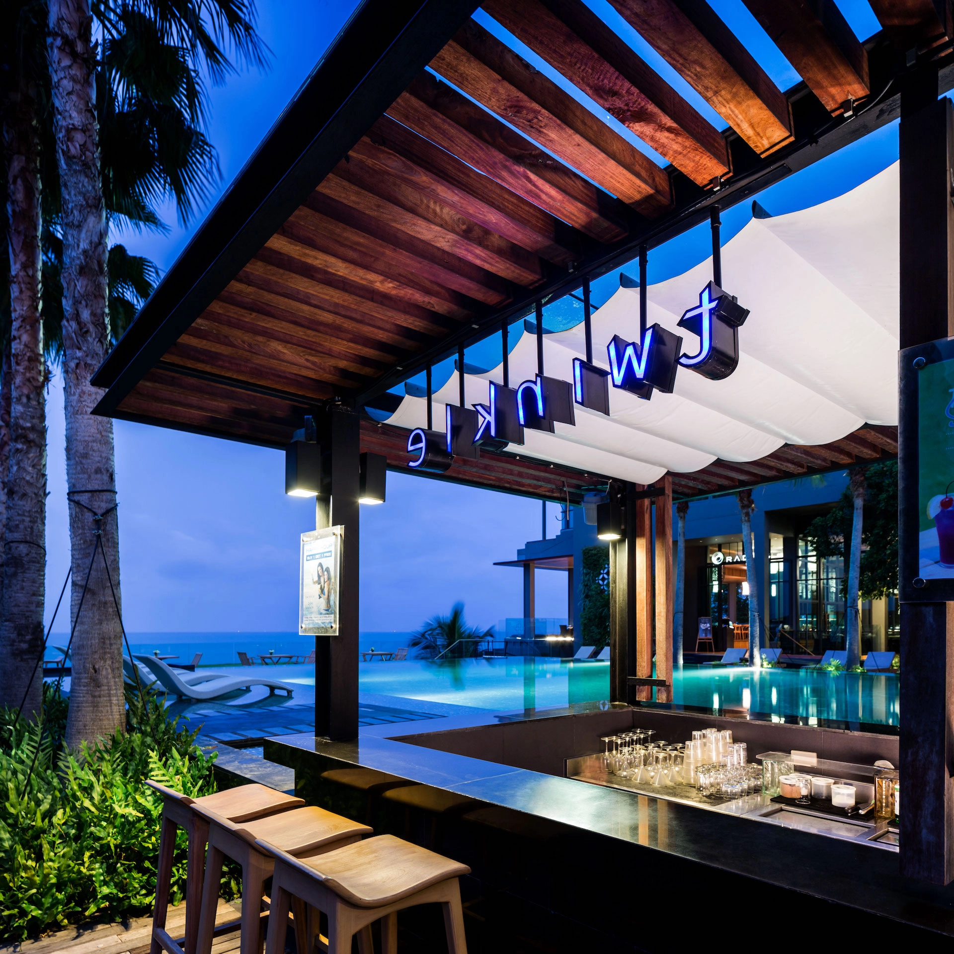 Twinkle Pool Bar: Chill Poolside with Drinks at Cape Dara